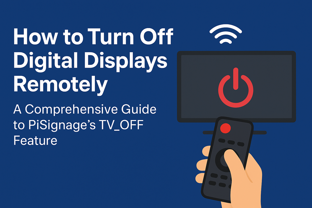 How to Turn Off Digital Displays Remotely: A Comprehensive Guide to ...